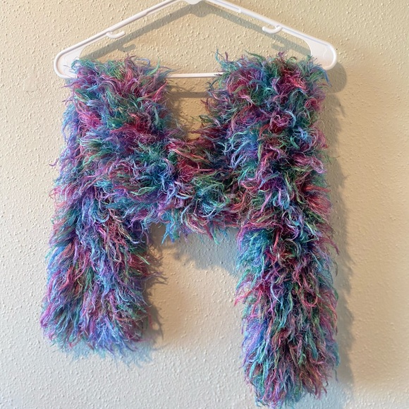 Accessories | Fuzzy Monsters Inc Scarf 66 | Poshmark